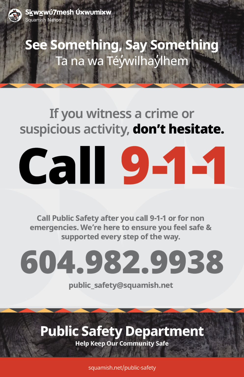 Public Safety - Squamish Nation